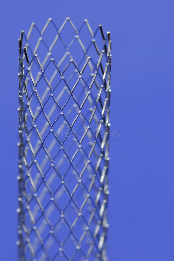 Intravascular stent stock image. Image of circle, mesh - 8208253