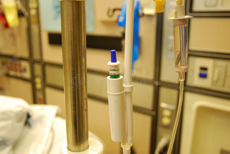 Intravenous Arterial Line in the ICU Stock Image - Image of critical ...