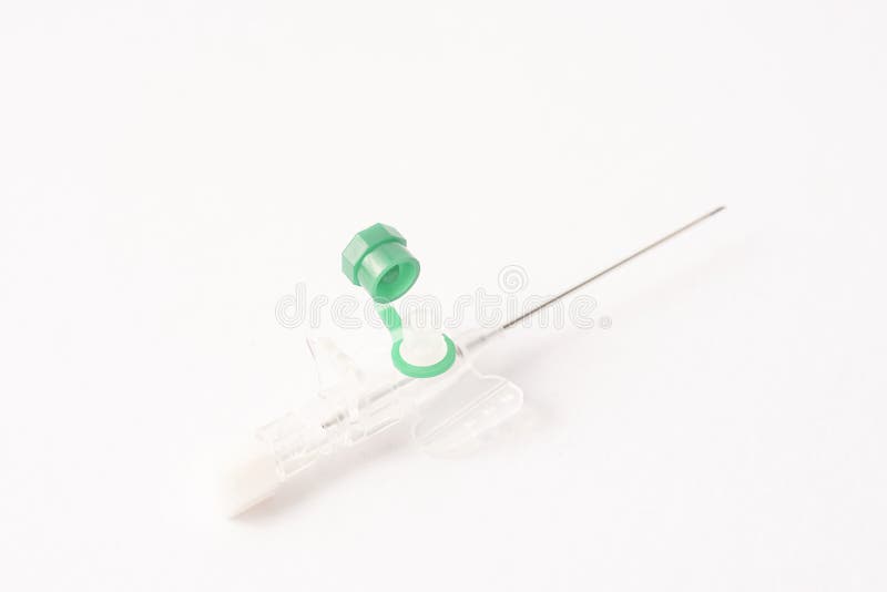 Intravenous Cannula or Branula Isolated Stock Photo - Image of ...