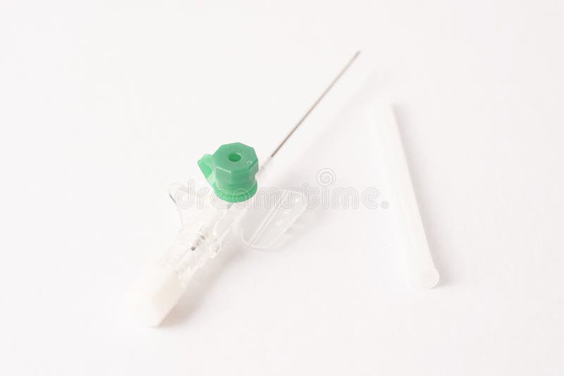 Intravenous Cannula or Branula Isolated Stock Photo - Image of ...