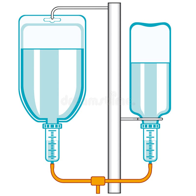 Intravenous dropper stock vector. Illustration of glassware - 16085449