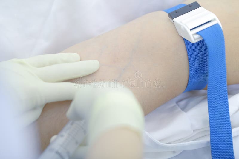 Intravenous Injection To the Patient Stock Photo - Image of clinic ...