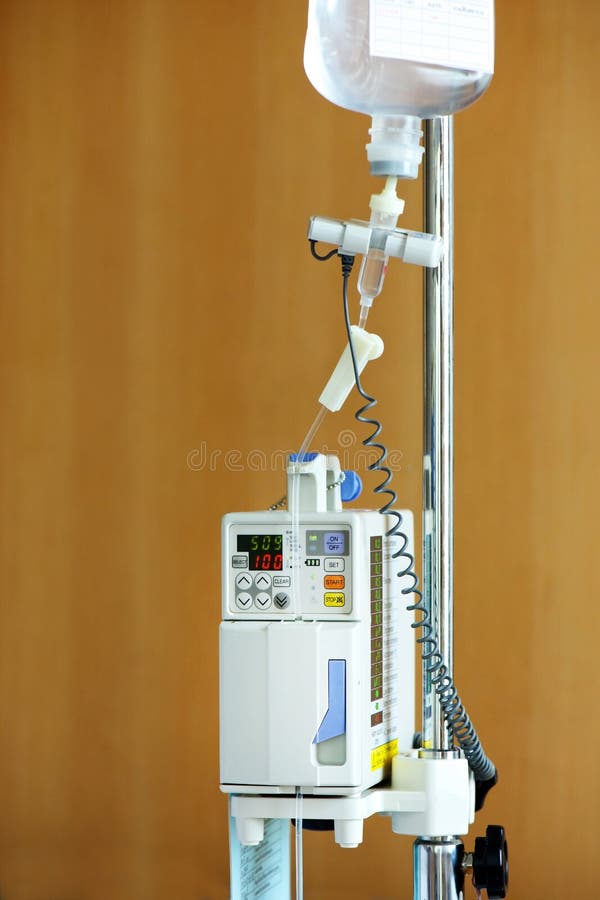 Intravenous IV drip stock photo. Image of focus, saline - 46554796