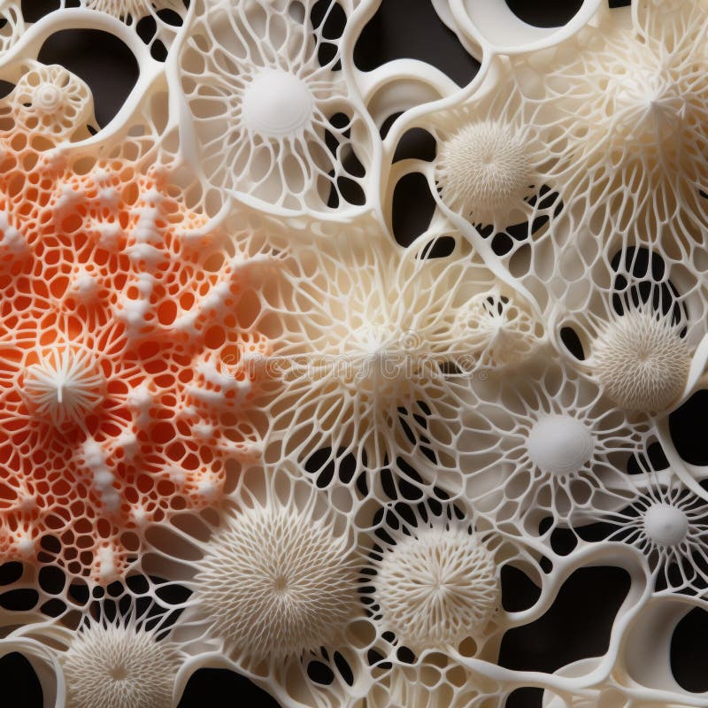 Intricate 3d Coral Printing with Weaving Patterns and Contrasting ...