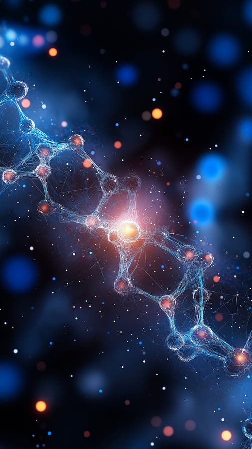 Intricate Abstract Background Featuring Vibrant Hexagon Patterns with ...