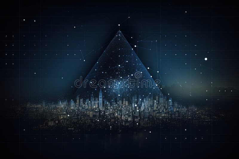 Intricate Abstract Background of Metric Data Interpretations and ...