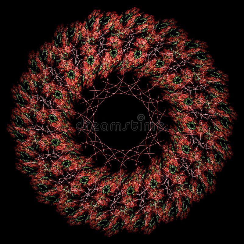 Intricate abstract design stock illustration. Illustration of circle ...