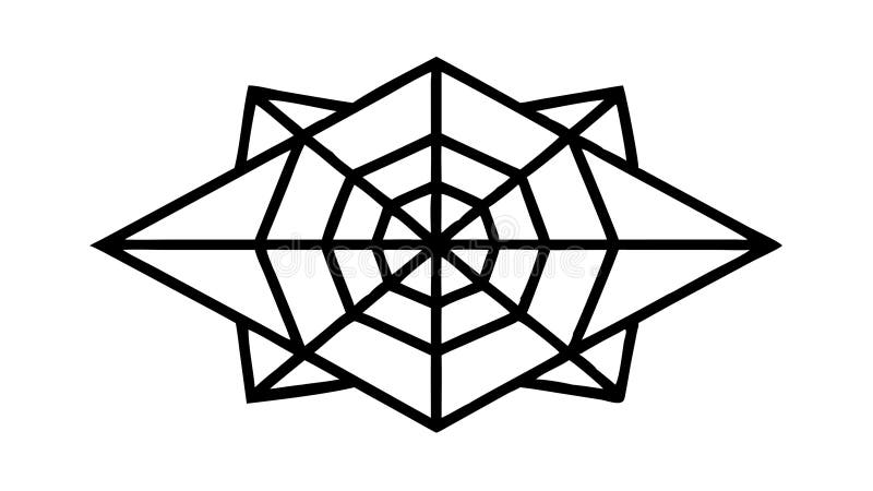 Abstract Spider Web, Nature and Intricacy, Vector Design Generative AI ...