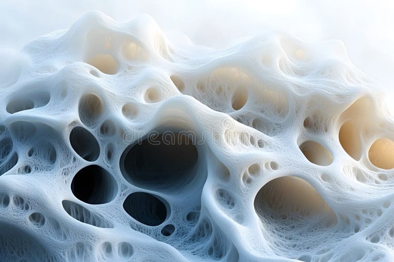 Abstract Fractal Foam Structure - Organic Design for Science and ...