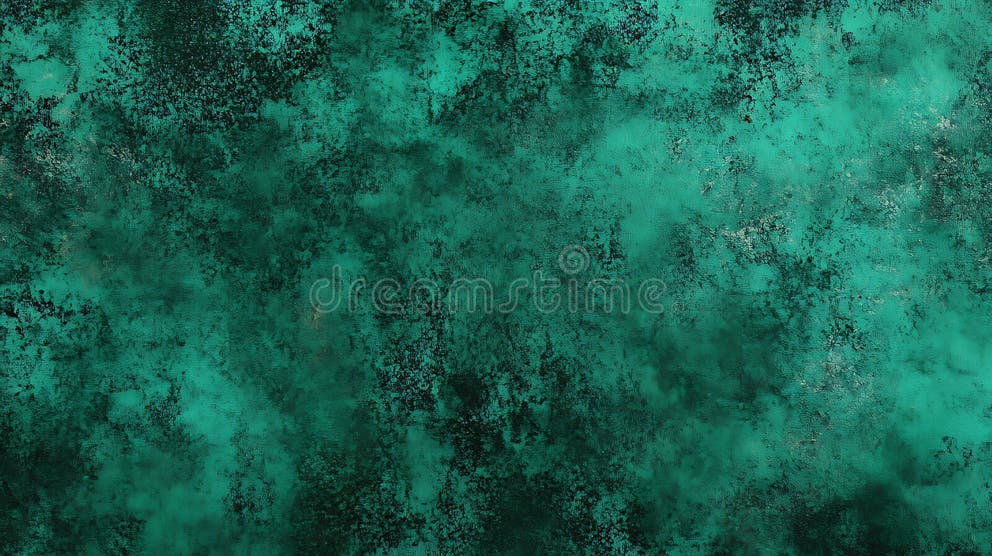 Intricate Abstract of Layered Texture and Color, with Deep Greens and ...