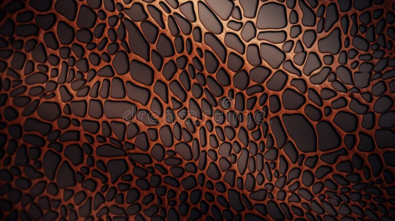 A Close Up of an Animal Skin Pattern Stock Image - Image of macro ...