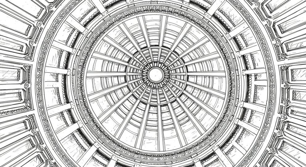 Complex Ceiling Design Stock Illustrations – 5,357 Complex Ceiling ...