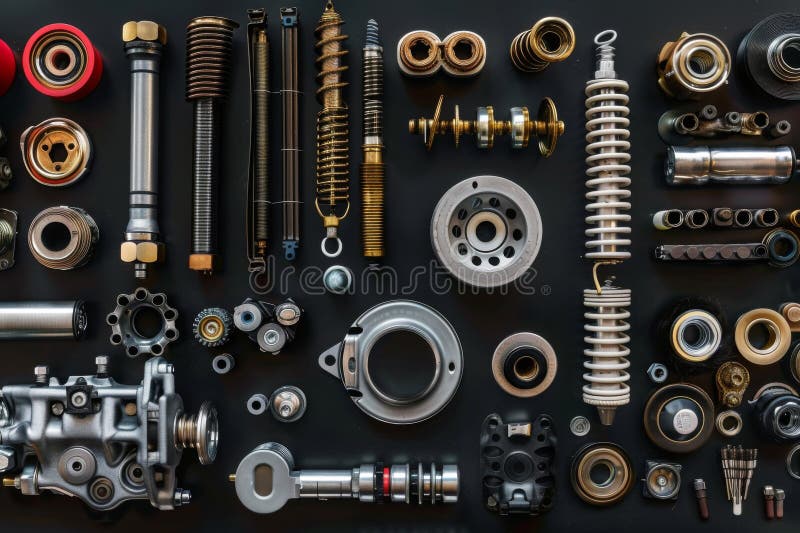 An Intricate Arrangement of Mechanical Parts Showcasing Precision ...