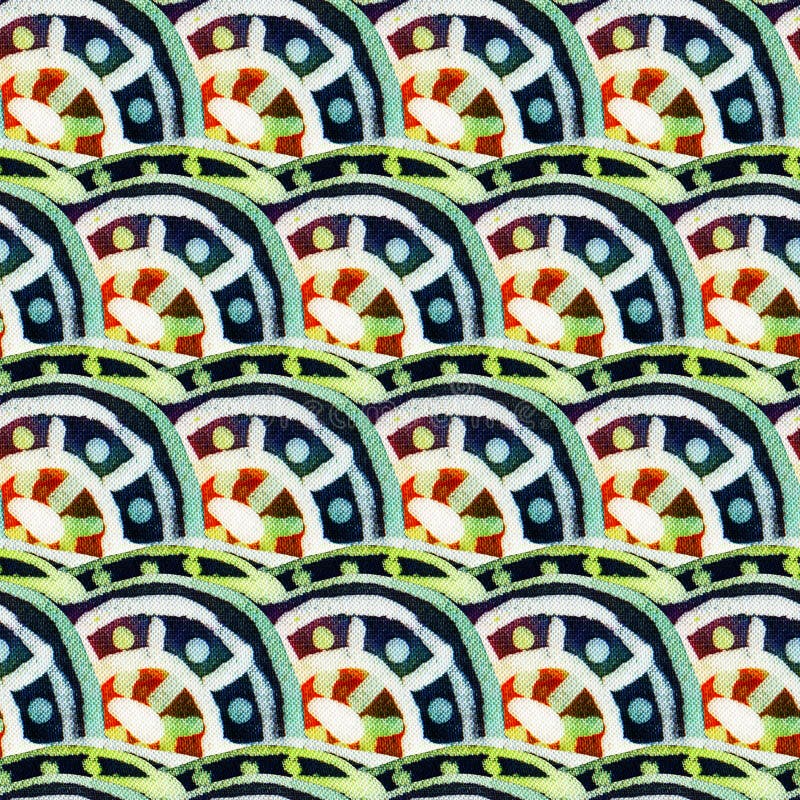 The Intricate Batik Pattern Stock Image - Image of decorative, cloth ...