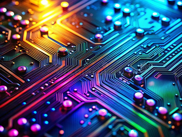 Intricate Binary Code Macro Photography a Deep Dive into Abstract ...