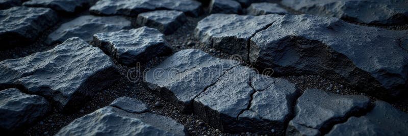 Intricate Black Lava Rock Surface, Rough Texture, Earth, Seamless Stock ...