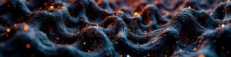 Intricate Black Organic Forms, Turing Like Pattern , Network, Contrast ...