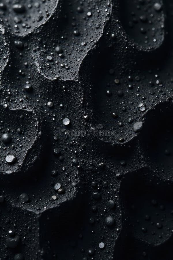 Intricate Black Paper Fiber Texture, Close Up , Paper, Deep Stock ...
