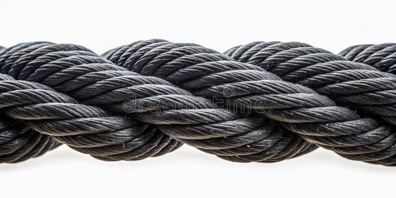 Intricate Black Rope Texture a Dark and Dramatic Background for Design ...