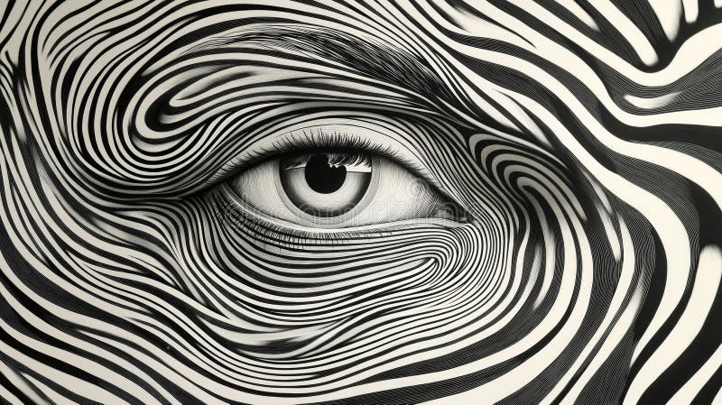 Lines Forming Eye Pattern Stock Illustrations – 407 Lines Forming Eye ...