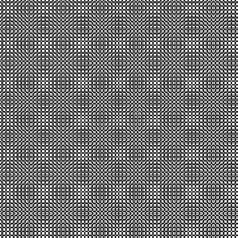 Intricate Black and White Geometric Pattern Featuring Concentric ...