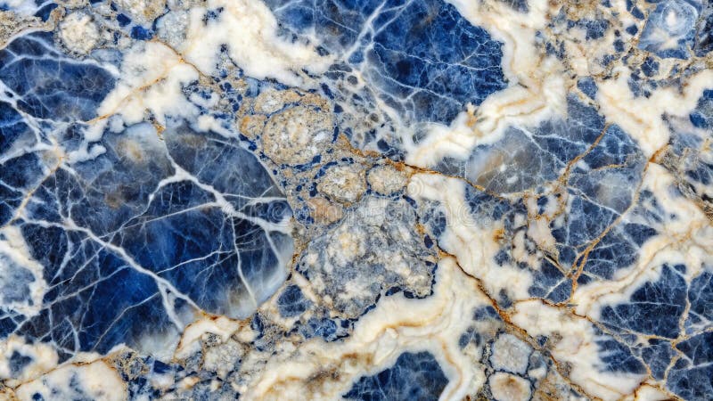 Intricate Blue and Beige Swirling Marble Texture a High-resolution ...