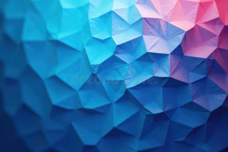 Intricate Blue Geometric Wallpaper, Subtle Gradients, Calming Design ...