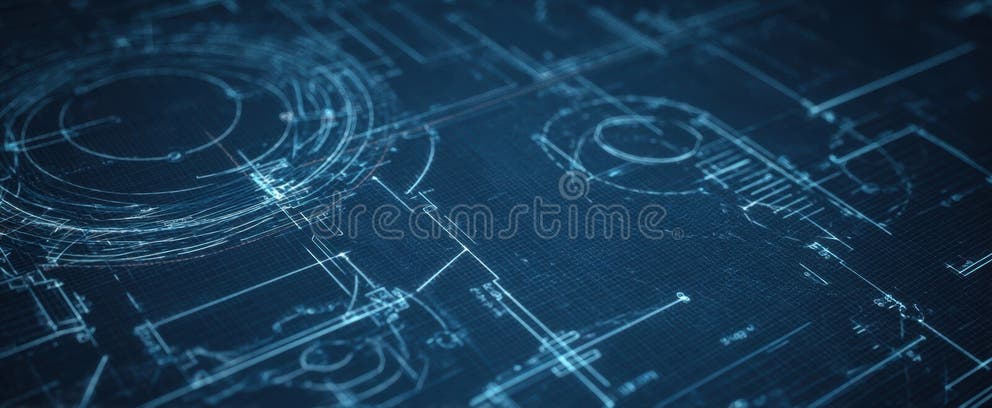The Intricate Blueprint Design Showcasing Advanced Engineering Concepts ...