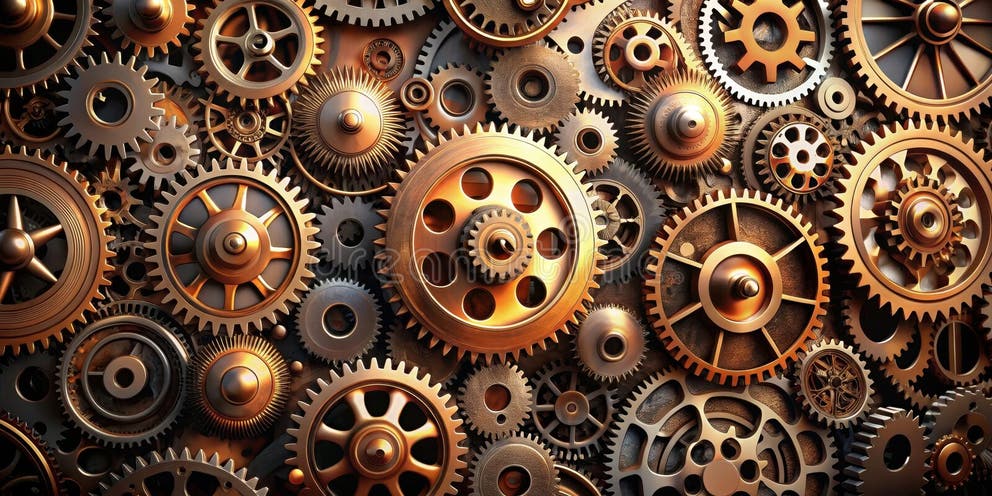 Detailed Bronze Wheels Stock Illustrations – 488 Detailed Bronze Wheels ...