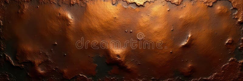 Intricate Bronze and Copper Metallic Texture Oxidized, Aged, Mottled ...