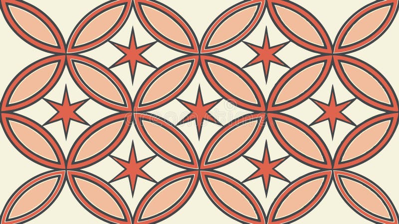 Intricate Brown Rectangular Geometric Pattern, Vector Design Generative ...
