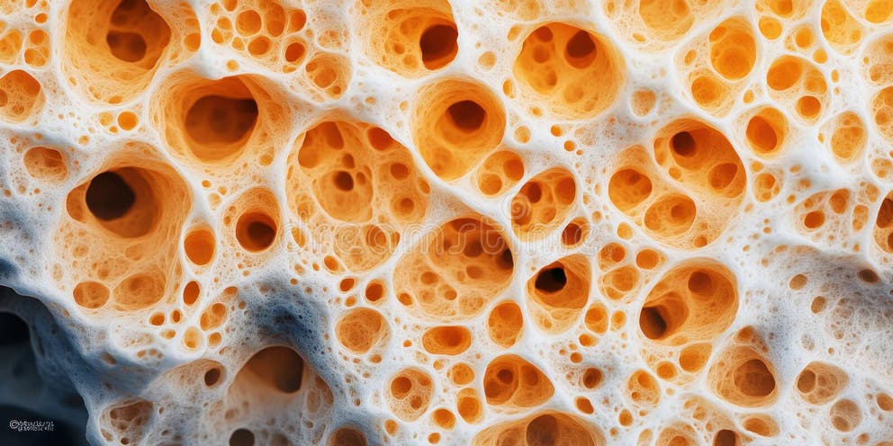 Intricate Cellular Structure: a Detailed Visual Representation of ...