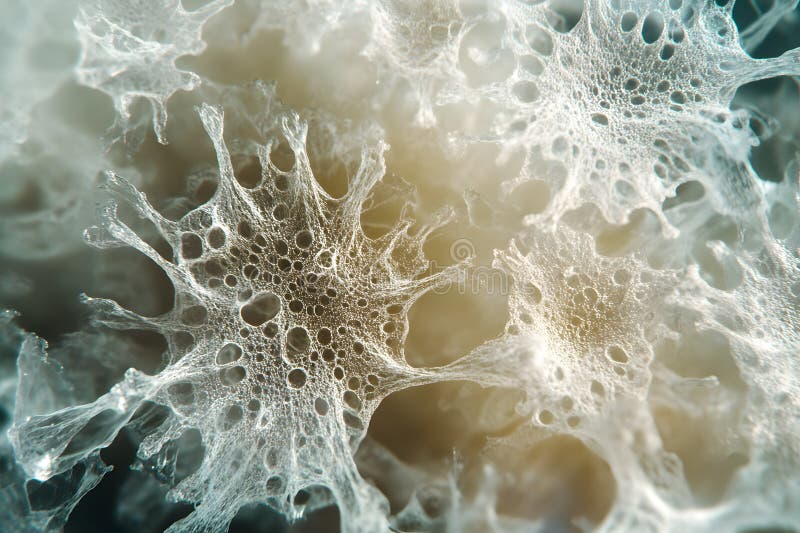 Intricate Cellular Structure: a Microscopic View of Porous Network ...