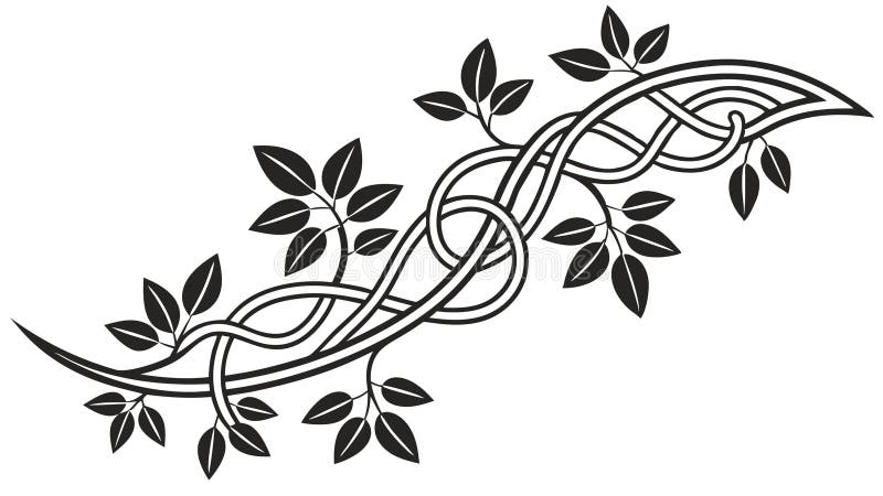 Intricate Celtic Knot Design, Symbol of Eternity and Heritage, Vector ...
