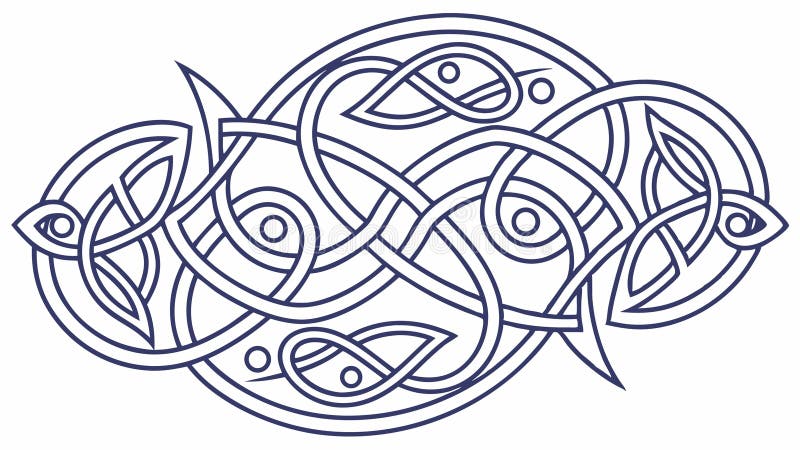 Intricate Celtic Knotwork Vector for Heritage and Interconnection ...