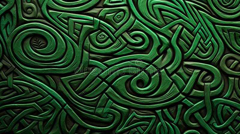 Intricate Celtic Patterns Abstract Background, Ideal for Design ...