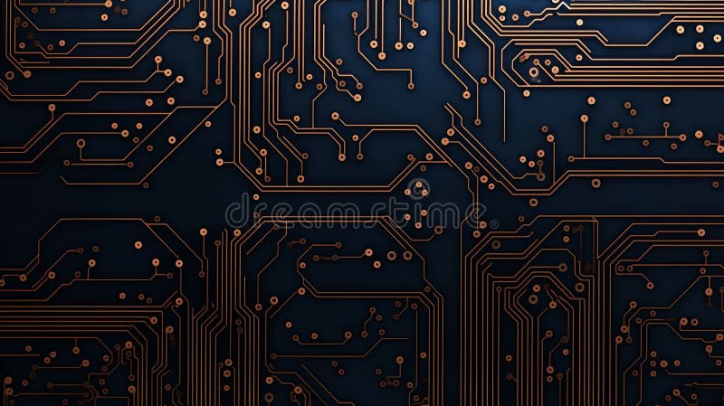 Intricate Circuitry Design Showcases Elegance of Modern Technology ...