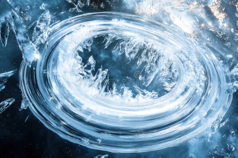 Intricate Circular Ice Formation Stock Photos - Free & Royalty-Free ...