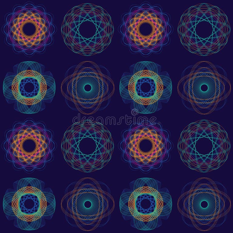 Intricate Circular Pattern Stock Illustrations – 54,379 Intricate ...