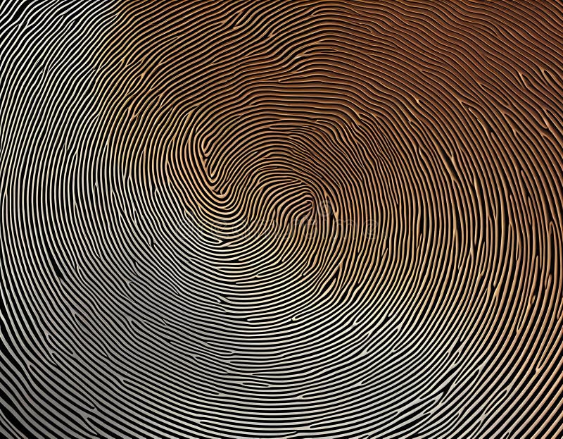 An Intricate, Circular Ripple Pattern Cascades Smoothly Across a Sleek ...