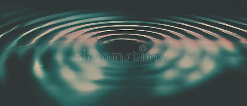 Circular Sound Wave Patterns Create a Mesmerizing Abstract Background ...