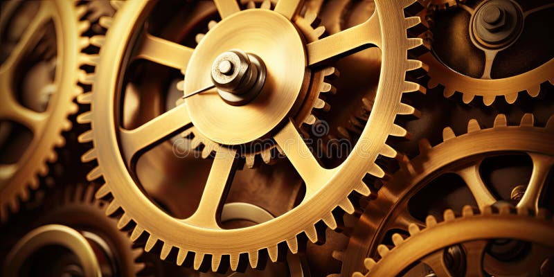 Unveil the Complex Beauty of a Clock S Internal Mechanism, Generative ...