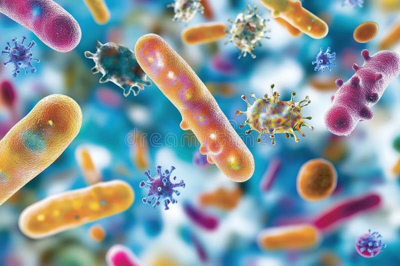 Microbial World: a Stunning Close-Up of Diverse Bacteria and ...