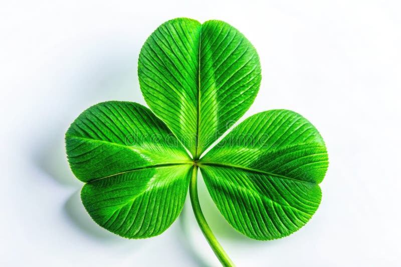Intricate Clover Leaf Detail a Pristine Macro Photography Study of ...