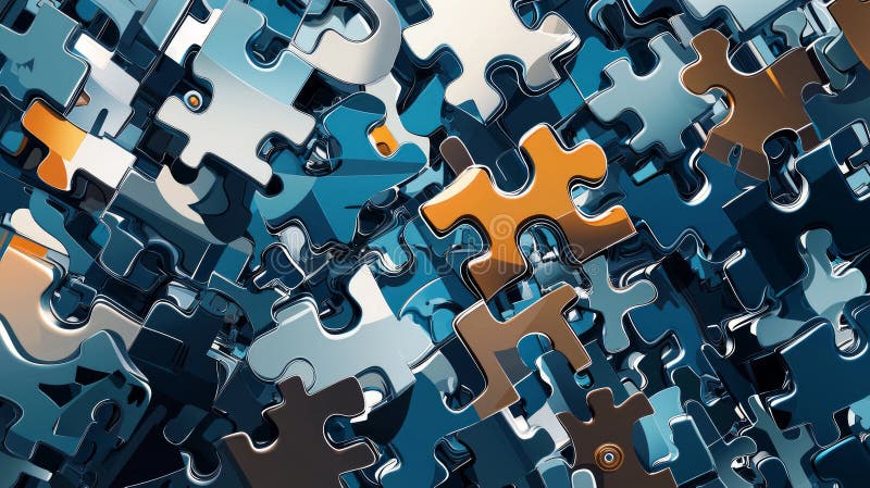 Intricate Collection Abstract Mechanical Puzzles Showcases Sharp Macro ...