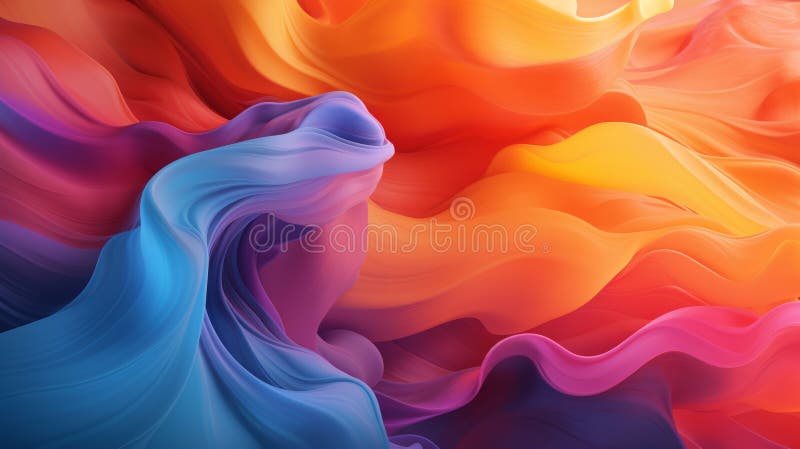 Intricate Colors in Dynamic Backdrop Stock Illustration - Illustration ...