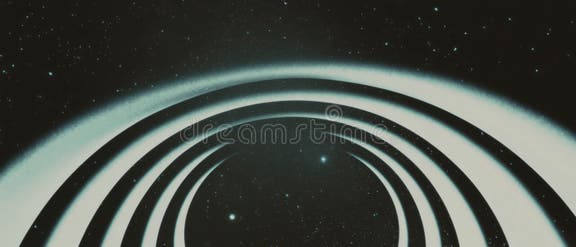 Intricate Concentric Circular Dust Patterns Radiate from a Central ...