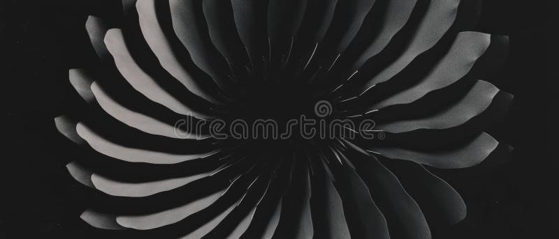 Intricate Concentric Circular Petal Patterns Radiate from a Central ...