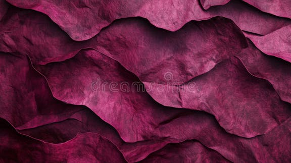 Crimson Wavy Paper Texture with Layered Abstract Pattern Stock Photo ...