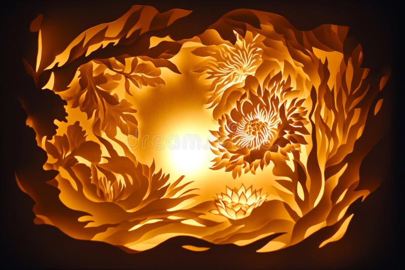 Intricate Cut-out Paper Designs Create a Mesmerizing Shadow Art Display ...